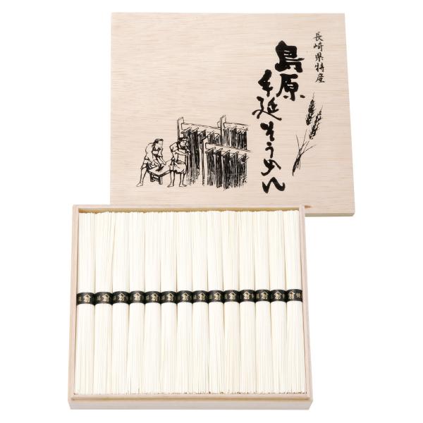 小麦の質を大切にした、手延が故の舌心地爽やかなそうめん。■商品名：島原手延そうめん  (BD-40) ■商品内容：●セット内容:1.4kg（50g×28束） ●加工地:長崎県■特定原材料７品目：小麦■賞味期限：910日■お届け日：メーカー・...