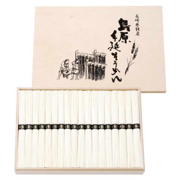 小麦の質を大切にした、手延が故の舌心地爽やかなそうめん。■商品名：島原手延そうめん  (BD-50) ■商品内容：●セット内容:1.8kg（50g×36束） ●加工地:長崎県■特定原材料７品目：小麦■賞味期限：910日■お届け日：メーカー・...