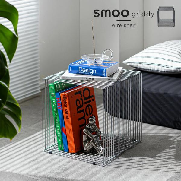 ■ 商品smoo ワイヤーシェルフ グリッディ [griddy] GFW018■ サイズ/重量幅35×奥行き35×高さ35cmブラック:2.9kg シルバー:2.8kg■ 素材ブラック :スチール(粉体塗装)シルバー:スチール(メッキ塗装)...