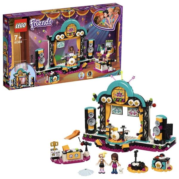 LEGO Friends Andrea’s talent Show 41368ピース数：492未使用・未開封の新品です。ご注文が確定次第、即日もしくは翌営業日に速やかに出荷致します。当店では特に酷いコンディションの商品がお客様のお手元に届か...
