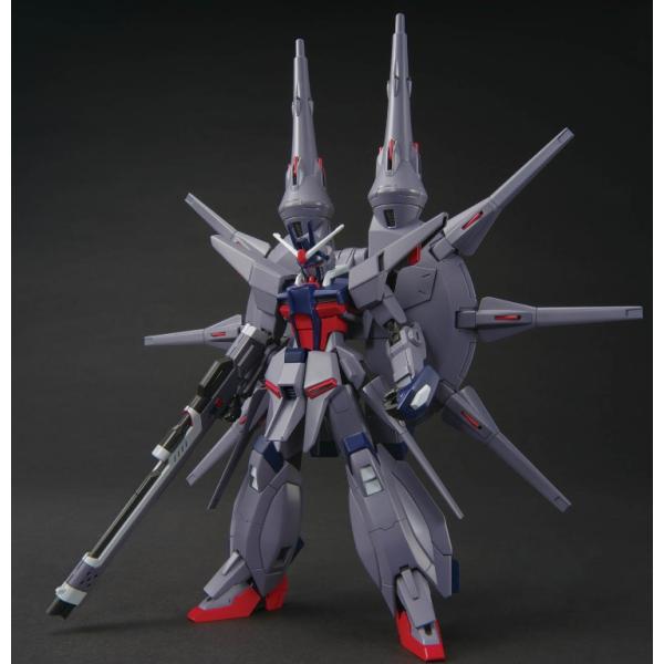 「機動戦士ガンダムSEEDシリーズ」で印象的なアクションポーズ再現に特化した内部構造「SEEDアクションシステム」を搭載。「GDU-X5 突撃ビーム機動砲」の接続部分は引き出すことで前後に可動。「GDU-X7 突撃ビーム機動砲」用のビームス...