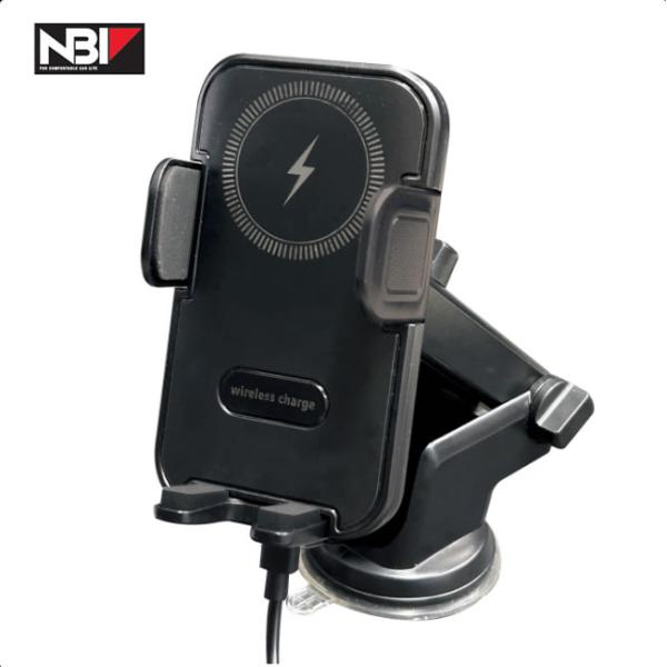 深みのあるマットブラック。●ボタンを押すとアームが開く●対応電圧　　　：12V/24V対応●保証　　　　　：6ヵ月保証【仕様】●ワイヤレス充電：入力電圧 DC5V/２A・DC9V/1.67A　　　　　　　　最大出力15W●対応機器　　　：Q...