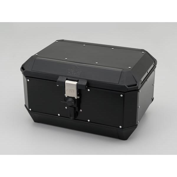 世界で最も普及しているモノキーシステムを採用した56Lのアルミトップケースです。1.5mm厚のアルミ板をメイン素材とした堅牢な造り。GIVI独自のWIRELEASEシステムを採用し、ケース外部のノブを回すことで簡単にケースが脱着できます。フ...