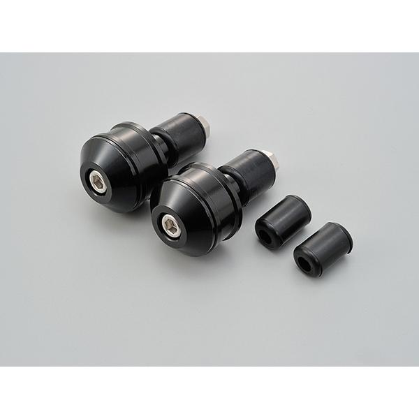 ・アルミビレットバーエンドへ、スチール製バーウェイトを内蔵！お好みでウエイト部分を取り外し装着することも可能。　・大小2個のストップラバー付属で、ハンドル内径φ14〜19まで取付可能。・アルミ削り出しアルマイト仕上げ。左右1セット。・片側重...