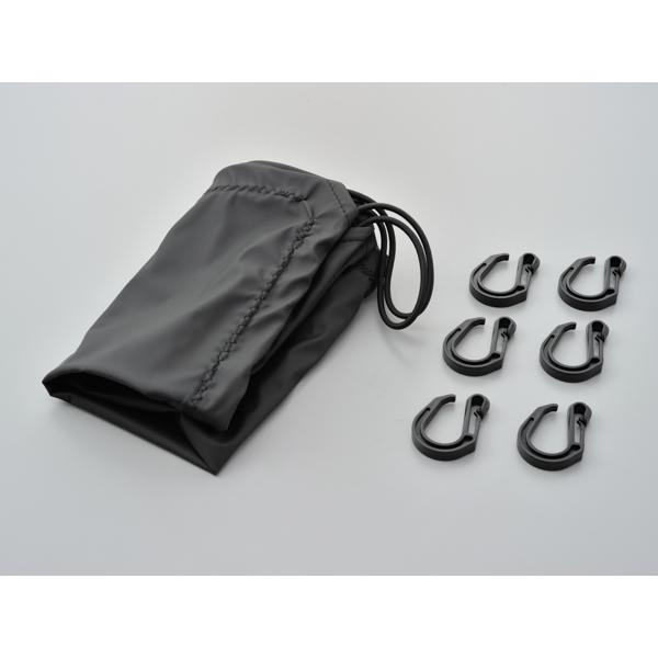 ・ストレッチ生地で荷物にフィット。・防水性があるストレッチ生地にするなど、各部を見直しました。・生地タイプだから、荷物が目立たない。・小さな荷物も飛び出しにくい。・防水生地だから荷物がぬれにくい。・薄生地だからコンパクトにたためます。・2か...