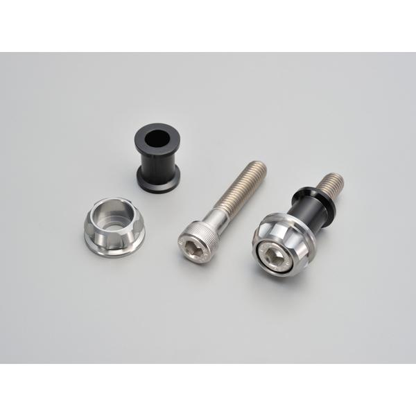 【商品説明】●2個入り・ステンレス製キャップボルトM8×40・・・2個付属・アルミ製ブラックアルマイトカラー・・・2個付属※ナットは付属しておりません※ 使用状況によりボルトの長さが足りない場合は別途ご用意ください。【カラー】アッシュシルバ...