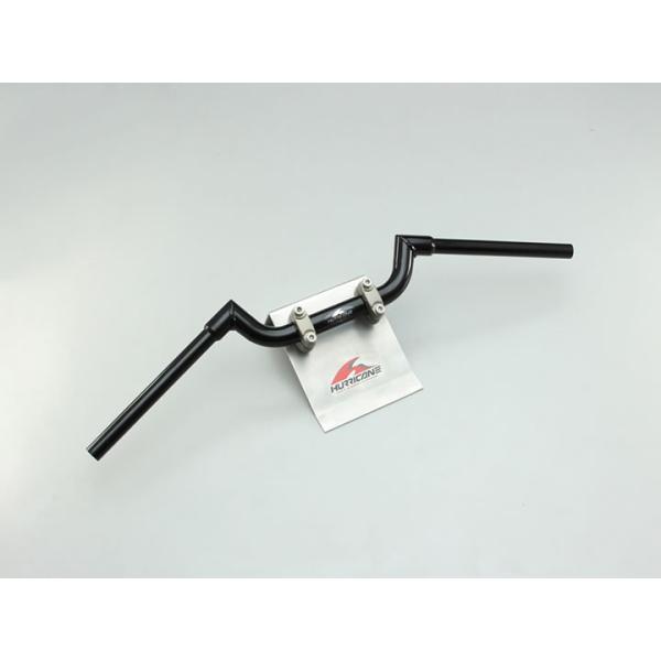 スチール製 クランプ部外径Φ28.6mm グリップ部外径Φ22.2mm 内径Φ18mmブラッククローム+アクリル塗装 二重防錆処理仕上げスイッチ穴加工済み 構造変更範囲内の取付可取付にはHB6477 ケーブル/サイドキャップ(内径Φ18mm...