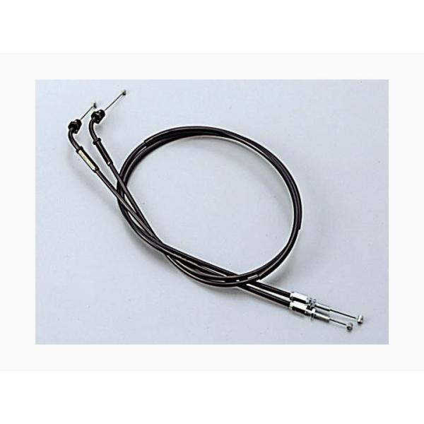 アウター長 1030/1030mm※ワイヤーオイルを定期的に注入してくださいSR500（78-87）ＶＭキャブ車：100mmロング、SR400（78-87）ＶＭキャブ車：100mmロング画像はイメージ画像となりますので、実際の商品と形状が異...