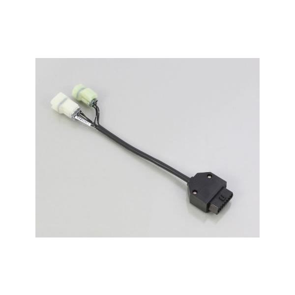 二輪国内三次規制（平成28年）に伴うOBD対応された車両に汎用OBD2故障診断スキャナーを接続する為のアダプターです。※汎用スキャンツールに対応しているかサービスマニュアル等で必ずご確認下さい。※ISO準拠された赤色6Pカプラーの車両は76...