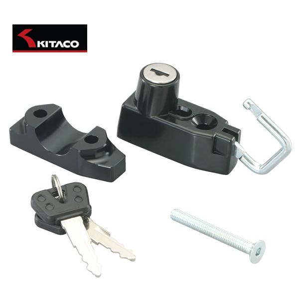 日常の使い勝手を向上させるヘルメットロックです。※ヘルメットを掛けたまま走行しないでください。○ボルトオン○キー2ヶ付属○ブラケット：アルミ削り出し製/アルマイト仕上げ○装着箇所：ミラーホルダー、レバーホルダーブラケット部