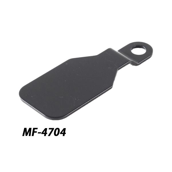 色・材質：カラー：ブラック素材：スチールサイズ：(H)10×(W)40×(D)105mmネジ径：10ｍｍネジ穴専用内容量：1点部品構成：・本体×1