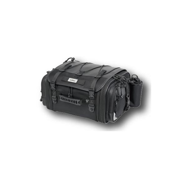 日帰り〜1泊に最適！カラー：ブラック素材：1680Dポリエステル他サイズ210（H）Ｘ410〜550（W）Ｘ310（D）mm重量2.13kg部品構成 ・Kシステムベルト ・レインカバー ・接続バックル ・ショルダーベルト 容量： 20-28...