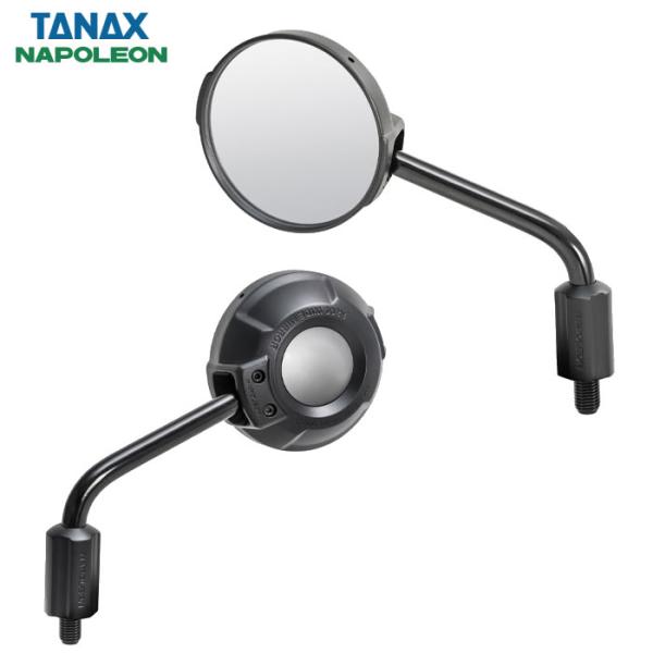 手軽にヘビーデューティースタイル！・歪みの少ない高品質鏡。さらにカット面のギラツキ防止処理を行った見え方と質感にこだわった鏡を採用。・直径14mm極太ステー。・純正より広く見えるR800鏡。・前後からの衝撃を緩和しボルトが緩む安全設計のFR...