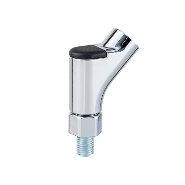 ネジ径　10mm 正ネジ色：クローム素材：亜鉛ダイキャスト部品構成・本体×1