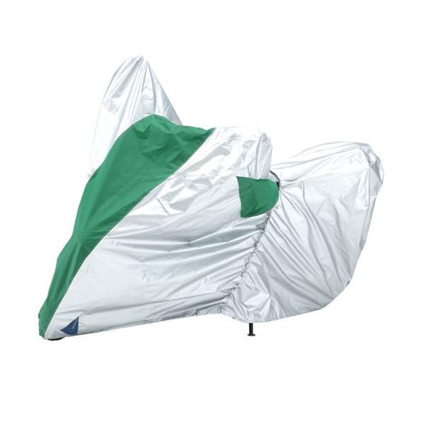 快適エアベンチレーション付き。防炎素材を使用したバイクカバー。両サイドに立体大型ベンチレーションを設け、カバー内の湿気を効果的に逃がします。万一放火などによって火をつけられた場合、炎が燃え広がらないように加工された防炎素材を使用しています。...