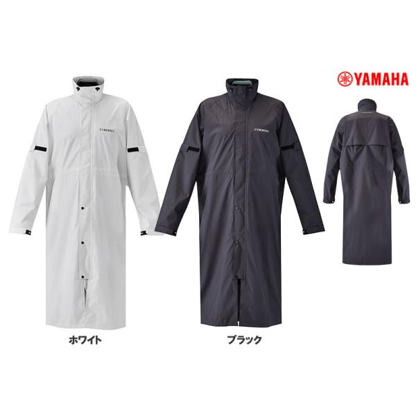 表地：ポリエステル100%（TPUラミネート）部分（背裏）：ポリエステル100%高耐水圧・高透湿性能を持つYAMAHAオリジナル防水透湿素材‘’CYBERTEX‘’初期耐水圧：20,000mm/cm?（JIS-L-1092 B法）、初期透湿...