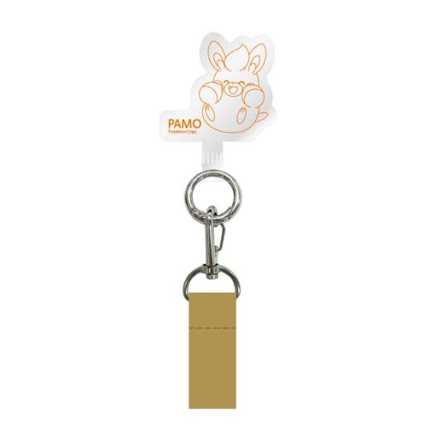 ■カラー: 6.パモA関連キーワード: ショルダーストラップ パモ ポケモン POKEMON 長さ調整可能 かわいい スマホショルダー ストラップホルダー スマホ ショルダー ストラップ ホルダー ポケットモンスター ぽけもん くわっす ア...