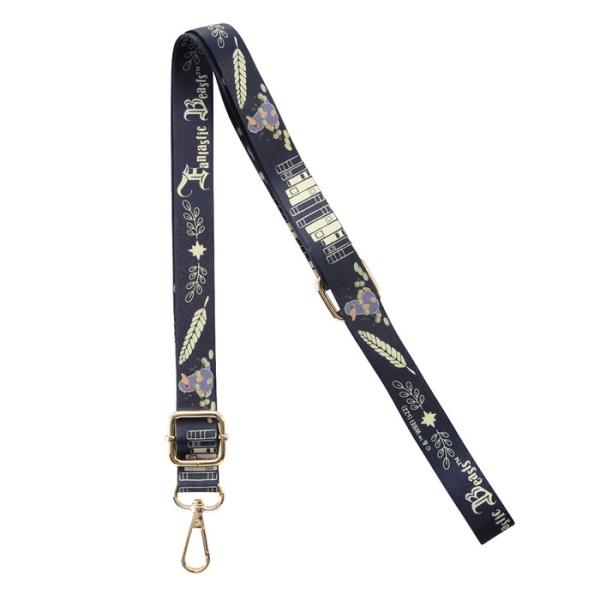 ■対応端末: 各種スマートフォン■カラー: ニフラー_ネイビー■素材: ポリエステル素材、亜鉛合金素材関連キーワード: スマホ ショルダー ストラップ ショルダーストラップ ファンタスティック ビースト グッズ Fantastic Beas...