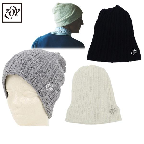 T-on ティーオンゾーイ ZOY メンズ レディース素材表地 ポリエステル65％ 綿35％ 裏地 ポリエステル90％ 毛10％説明ニット帽 ニットキャップ ビーニー ワッチ ケーブル編み スクリュー型 ロゴ刺繍gift爆買