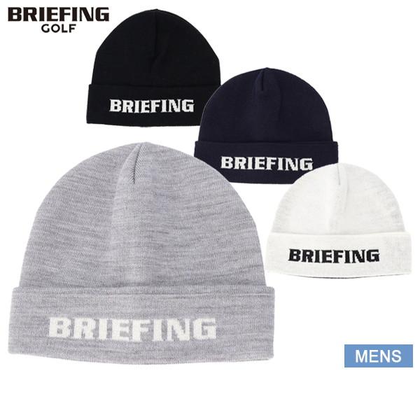 T-on ティーオン メンズ ゴルフブランドブリーフィング ゴルフ BRIEFING GOLF商品名ニット帽表記サイズF(FREE)素材毛100％機能暖かい素材カラーアイボリー(007) ブラック(010) グレー(014) ネイビー(07...