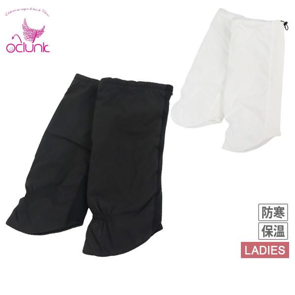 T-on ティーオン レディース商品詳細 ゴルフクランク CLUNK 日本正規品レッグウォーマー 中綿レッグウォーマー 保温 防寒 タフタ×フリース 異素材切替デザイン ロゴ刺繍付 ゴルフ  表記サイズF(F)実寸サイズF(F) 全長45c...