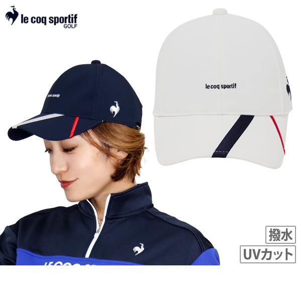 T-on ティーオン レディース商品詳細 ゴルフルコックスポルティフ ゴルフ ルコック le coq sportif GOLFキャップ コーデュラキャップ 撥水 UVカット トライアングルデザイン ロゴ刺繍 トリコロールカラー ゴルフサイズ...