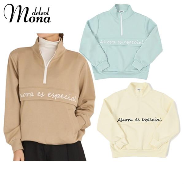 T-on ティーオン レディース ゴルフウェアモナ デルソル MONA DELSOLトレーナー表記サイズM(M) L(L) LL(LL)実寸サイズM(M) 身幅56cm 肩幅44cm 後ろ着丈56cmL(L) 身幅60cm 肩幅45cm 後...