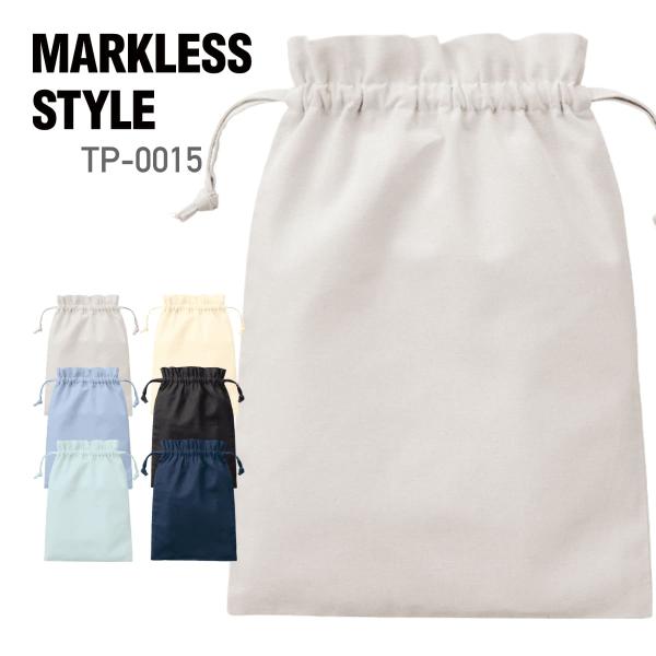 【※返品交換について※】こちらの商品は返品交換不可となっております。ご注意下さい。商品名：厚手コットンフリル巾着（L）素材：コットン本体サイズ：約W270×H380（mm）シルク・パッド印刷範囲：W210×H230（mm）ベーシックで使いや...