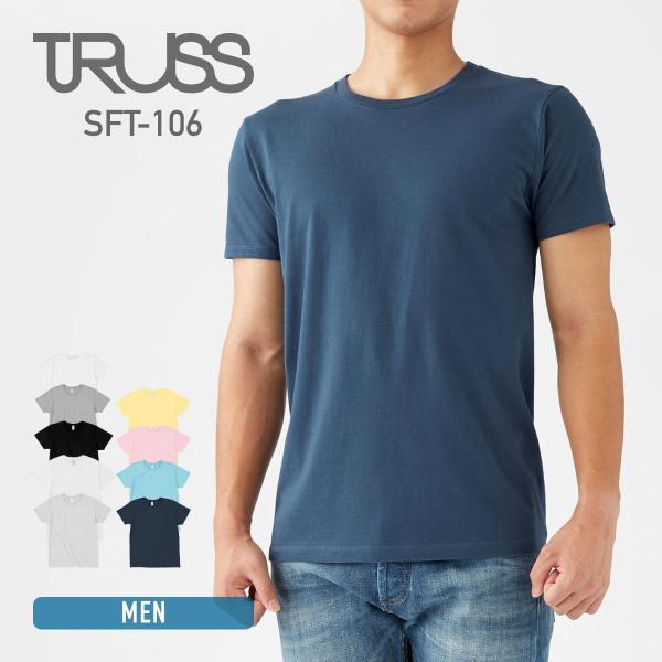 商品名：スリムフィット Tシャツ素材：綿100%ヘザーグレー：綿80％ ポリエステル20％オートミール綿99%、ポリエステル1%生産国：ーオンス：4.3oz程よいフィット感で、デイリーに活躍するＴシャツ。sft106 スリムフィットTシャツ...