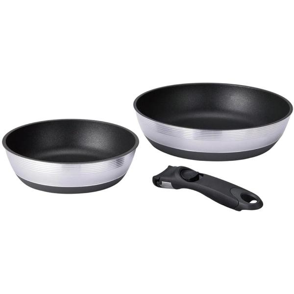 「商品情報」職人技で造られた取っ手のとれるフライパン・ムラなく焼ける全面均一加熱のアルミキャスト≪鋳造≫製・ジャパンクオリティのコーテイング ダイキンのSilkware EZ安定フイットのトライデント構造 [国内初]・アルミキャスト≪鋳造≫...
