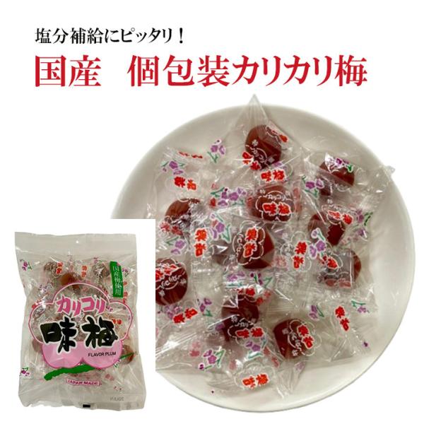 厳選された梅を独自の技術と厳しい品質管理により、梅本来の風味と食感を保持させたカリカリ梅です。こりこり、かりかり美味しい食感が味わえます。気軽に塩分補給、熱中症対策ができ、持ち運びにも非常に便利！原料は安心の国産原料使用。粒の大きさにもより...
