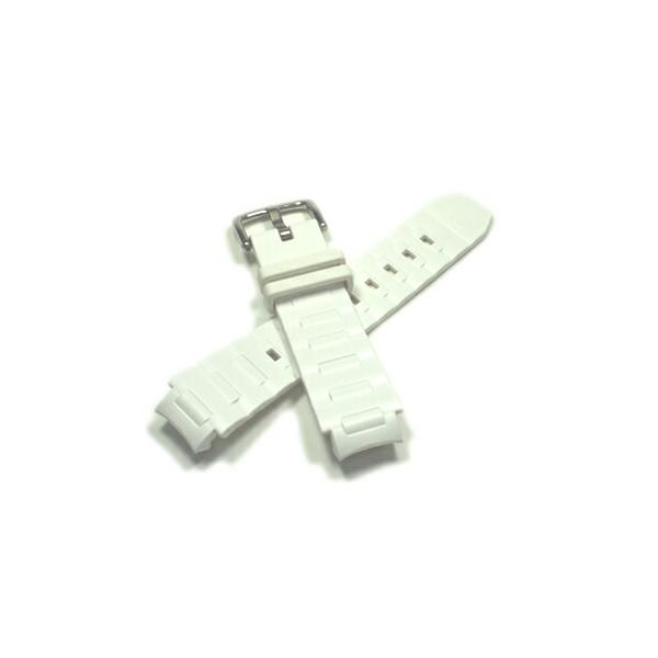 カシオ BABY-G ベビーG 交換用バンド/ベルトバンド素材：ウレタン（樹脂）色：ホワイト美錠色：シルバーバンド/ベルト交換対応モデルBGA-150BGA-150FBGA-150GRBGA-150LPBGA-151BGA-152交換治具は...