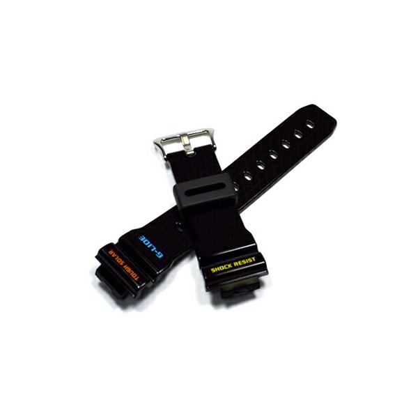 カシオ G-SHOCK Gショック 交換用バンド/ベルトバンド素材：ウレタン（樹脂）色：ブラック美錠色：シルバー時計本体幅：26mmカン幅：16mmバンド/ベルト交換対応モデルGWX-5600交換治具はついておりません。※時計部品の返品には...