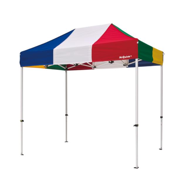 女性や、力のない方でも2人で簡単に設営できます横幕・重りはオプション品のため、必要であれば購入時にお選びください商品名：ミスタークイック　T-12　スチール・アルミ複合タイプ製造元：有限会社埼玉通商間口：1.8m奥行：2.7m軒高：1860...