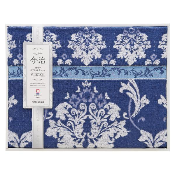 ●商品サイズ 140×190cm ●材質 綿100%(ジャカード織) ●パッケージサイズ 34×44×8cm ●日本製●今治マーク(第2019-2168号・第2016-1446号)   内祝い 快気祝い 出産内祝い ギフト お返し お中元 ...