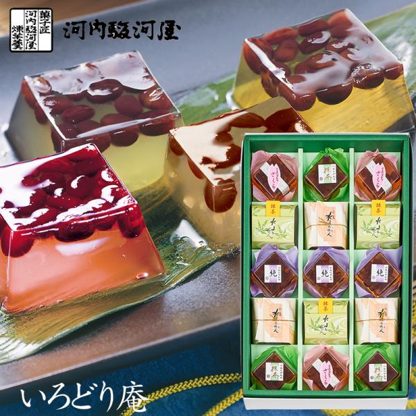 ●内容：水ようかん×6（小豆・抹茶×各3）、小豆くず餅×9（純・桜・抹茶×各3）●パッケージサイズ：360×215×50●賞味期限：製造後180日内祝い 快気祝い 出産内祝い ギフト お返し お中元 お歳暮 結婚祝い 人気 香典返し 法事 ...