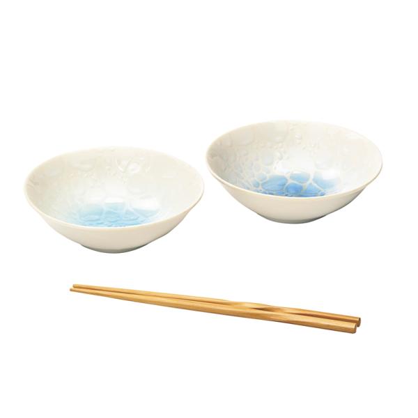 ●商品内容 4.0鉢φ145×45mm×2・箸225mm ●パッケージサイズ：箱300×160×68mm 480g   ●材質 4.0鉢:磁器・箸:天然木内祝い 快気祝い 出産内祝い ギフト お返し お中元 お歳暮 結婚祝い 人気 香典返し...