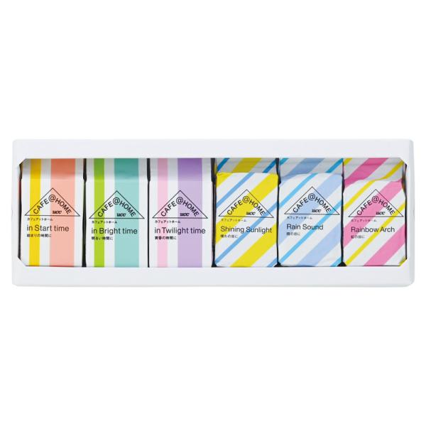 ●商品内容 in Start time・in Bright time・in Twilight time・Shining Sunlight・Rain Sound・Raninbow Arch(各10g)×各1 ●ペーパーフィルター(3枚入)×2...