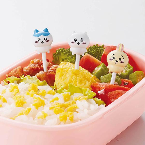 ◆関連ワード： ピック お弁当 ピックス 串 グッズ キャラ弁 デコ弁 かわいい 男の子 女の子 お弁当箱 子供 大人 おもしろい キャラクター ちいかわ ハチワレ うさぎ ナガノ BANDAI