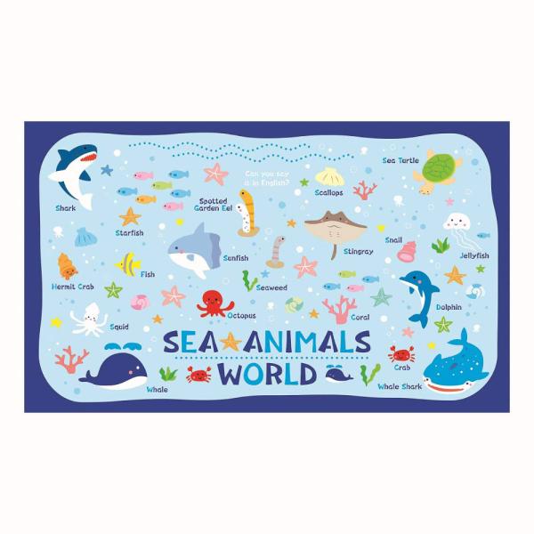 ◆関連ワード： 遠足マット シー アニマル ワールド レジャーシート 敷物 一人用 1人用 子供 遠足 お弁当グッズ ピクニック 幼稚園 保育園 お弁当 運動会 うみ どうぶつ 海 動物 海洋生物 イルカ サメ クジラ マンボウ エイ トルネ