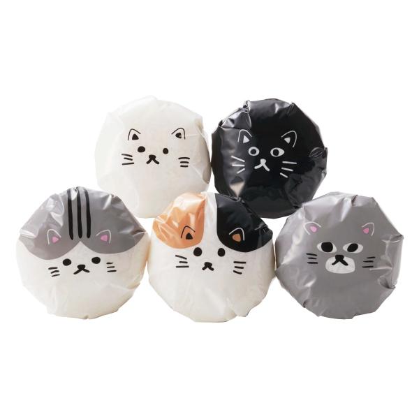 ◆関連ワード： おにぎりラップ おにぎり ラップ フィルム おにぎりシート おむすび おむすびシート お弁当グッズ キャラ弁 デコ弁 かわいい 日本製 遠足 運動会 簡単 包むだけ ピクニック 行楽 ねこ 猫