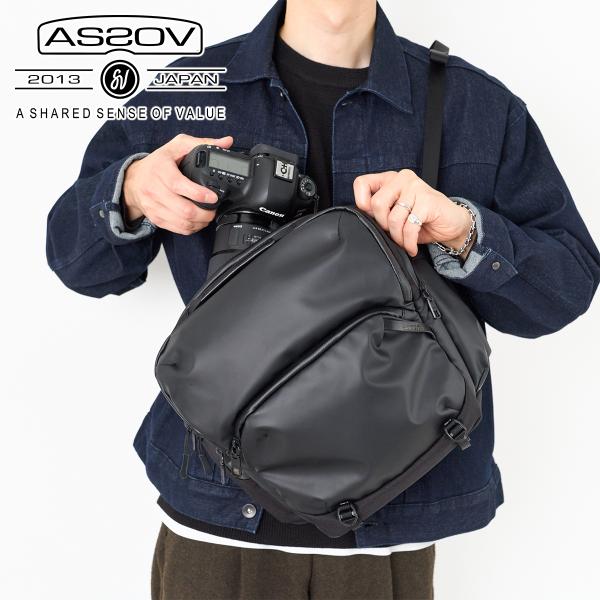 アッソブ AS2OV 【正規品保証】当店は取扱いブランド全ての正規販売店でございます。★選べるプレゼントフェアー開催中！商品名：AS2OV アッソブ BLEISURE カメラバッグ 152554・外寸：縦25cm×横33.5cm×まち14c...