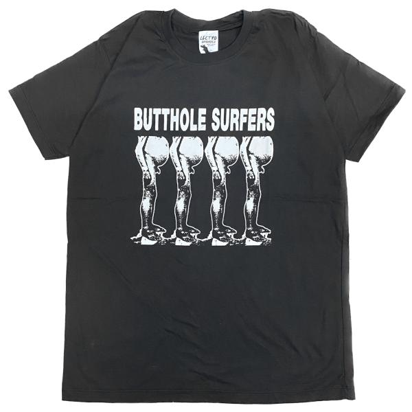 ロックTシャツ バンドTシャツ バットホールサーファーズ 半袖 メンズ レディース  ロック 黒 ブラック オルタナ ノイズ サイケデリックデニムパンツやカーゴパンツ、サルエルパンツ、ワイドパンツ、ハーフパンツなど様々なアイテムと合わせやす...