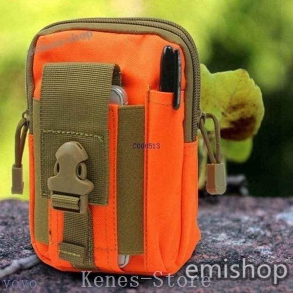 ポーチ 小物入れ メンズ 携帯 財布 たばこ ウエストバッグ ベルトポーチ アウトドアコンパクトながらにたくさん入る大容量！サイズ12×6×17.5(横×マチ×縦)素材オックスフォード色ムラ、個体差、左右差、などのばらつき、また、同サイズ ...