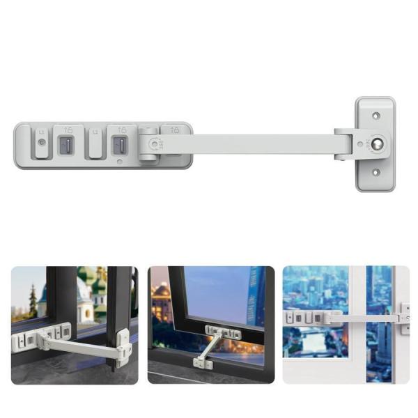 お子様やペットの安全対策窓ロックはお子様やご年配、犬や猫などのいたずら防止、転落防止、安全対策におすすめです。引き戸タイプの窓ガラスの内側に貼り付けるだけで2重ロックになります。施錠した状態での窓換気も可能窓を開けた状態でもロックすることが...