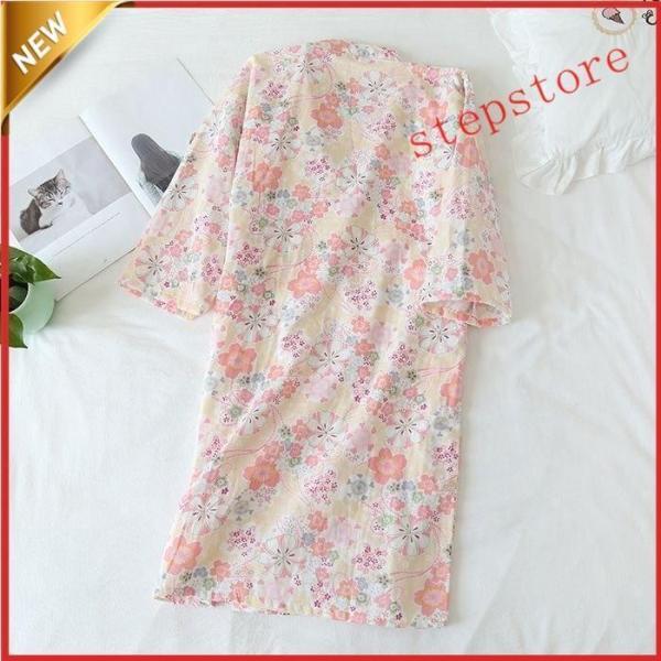 ガーゼ 寝巻き 婦人用 寝間着 寝巻 ねまき 浴衣 ゆかた パジャマ 入院 介護用 旅館 宿 としてお使い頂けます 女性用 前合わせ 前開き 和風 洗える浴衣 浴衣 寝巻き 夏素材 綿 通気性良く涼しい 部屋着 柔らかい 着心地いい 母の日...