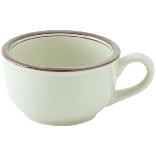 オシャレな美濃焼の器。しっかりとした作りで家庭用はもちろん飲食店などでの業務用食器としておすすめです。サイズ：直径99×125×58高さ(mm)満水容量-約240cc 重さ-約248g材質：陶磁器、美濃焼、日本製※陶磁器製造の性質上、サイズ...