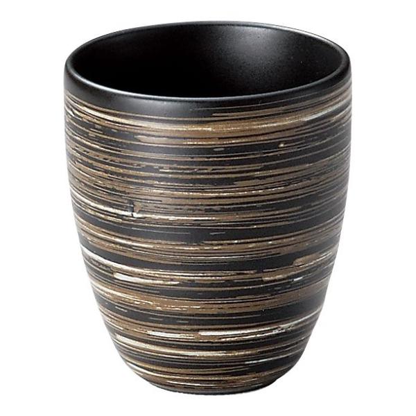 オシャレな美濃焼の器。しっかりとした作りで家庭用はもちろん飲食店などでの業務用食器としておすすめです。サイズ：直径7.1×高さ8.2 (cm)　 満水容量：約195cc重さ：約136g材質：陶磁器、美濃焼、日本製※陶磁器製造の性質上、サイズ...