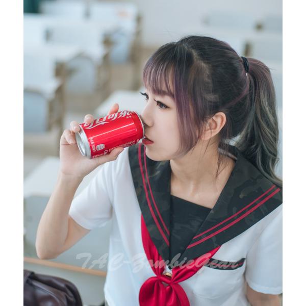 【発売日：2018年10月10日】マルチカムブラック 半袖セーラー服上着レディースアイテムの新商品の登場です！安いコスプレ商品とは訳が違う！！高品質Multicam Black半袖セーラー服上着です！＊Multicam Blackカラー迷彩...