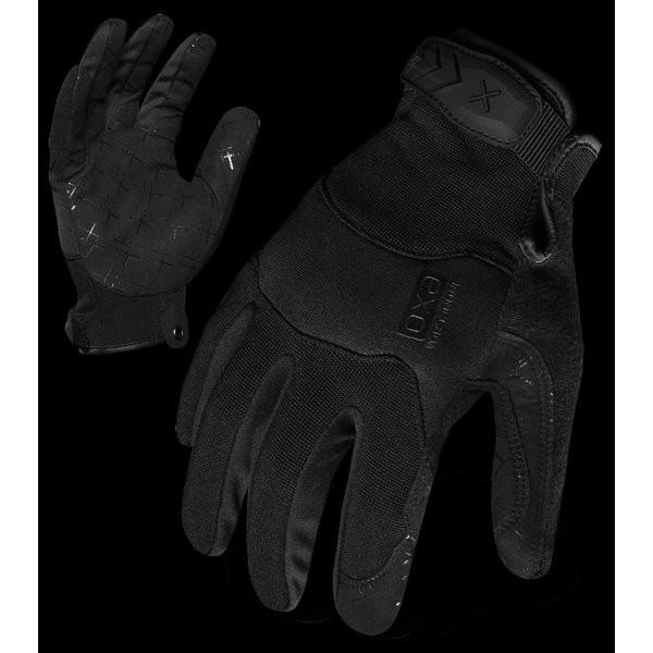 シンプルなグローブOPERATOR PRO（オペレータープロ）/BLACK・ネオプレン/スパンデックス素材で手首から指先までフィット・親指部分は汗を拭けるテリークロス（タオル地）特許品・他のグローブにはない、新素材仕様・手首はTPRカフプラ...